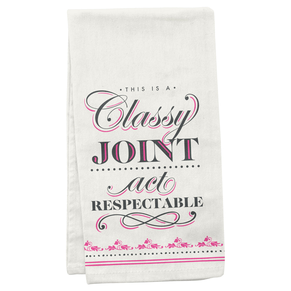 Classy Joint Cheeky Flour Sack Tea Towels – Karma Gifts