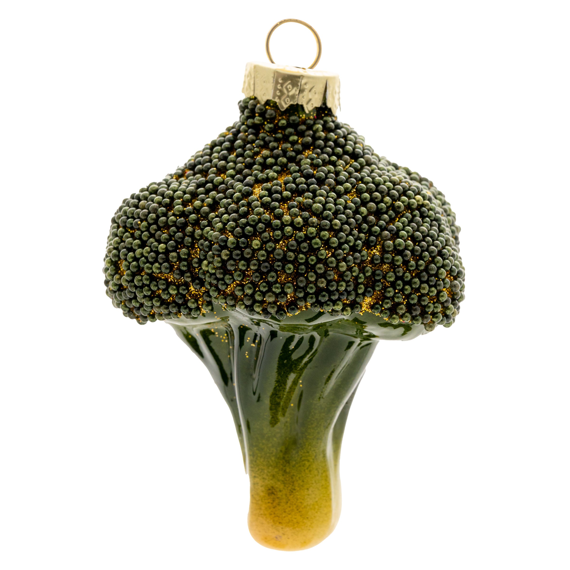 Broccoli Glass Ornament – Karma Gifts